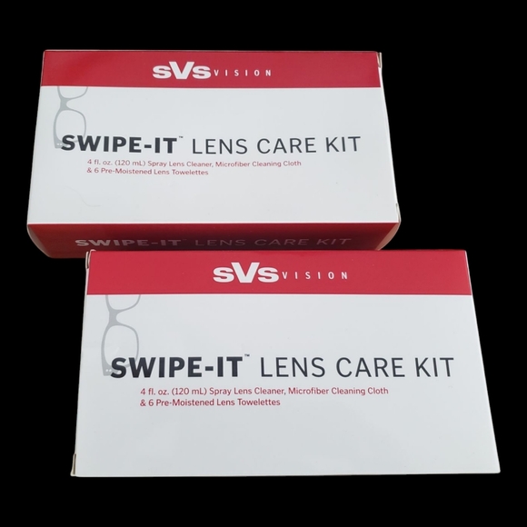 SVS Vision | Other | Svs Vision Swipeit Lens Care Kit X2 New | Poshmark